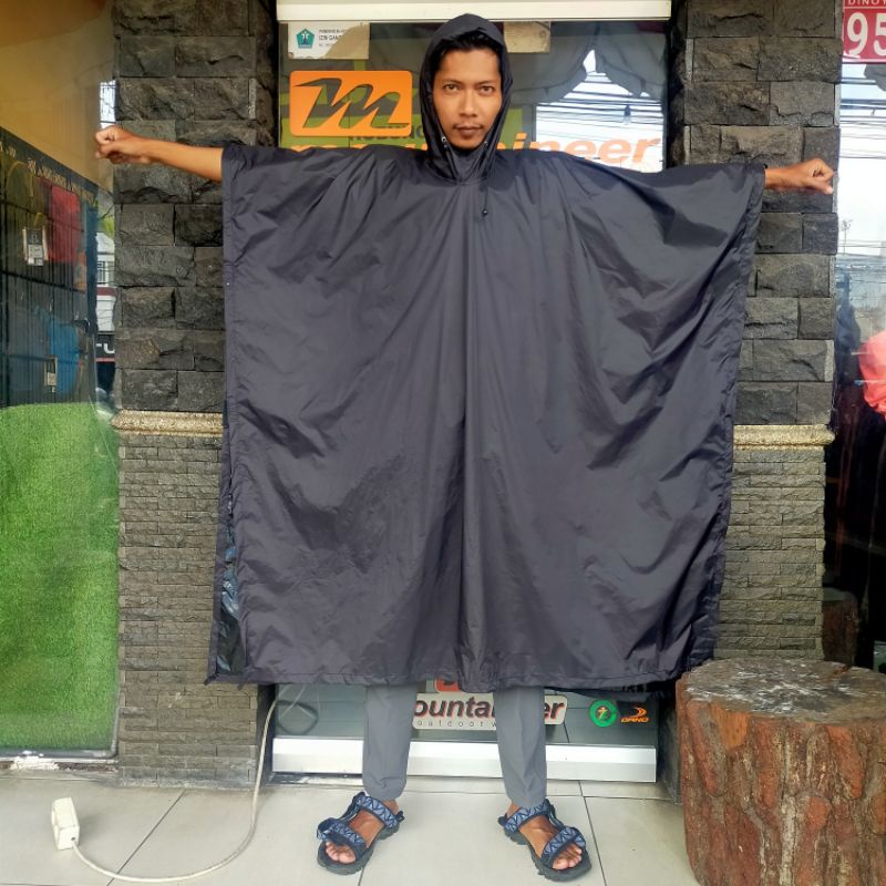 Jual Ponco 3 in 1 Ponco Bivak dan footprint , Ultralight Ringan Jas ...
