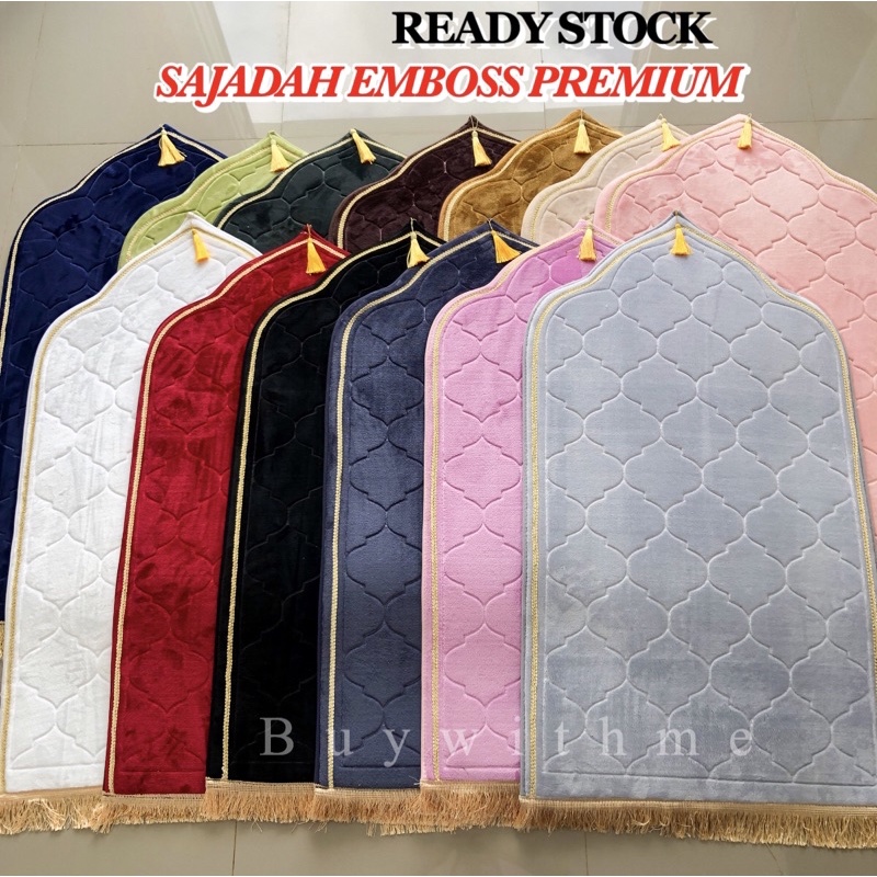 Jual READY SEJADAH PREMIUM SEJADAH SESERAHAN SEJADAH ESTETIK SEJADAH ...