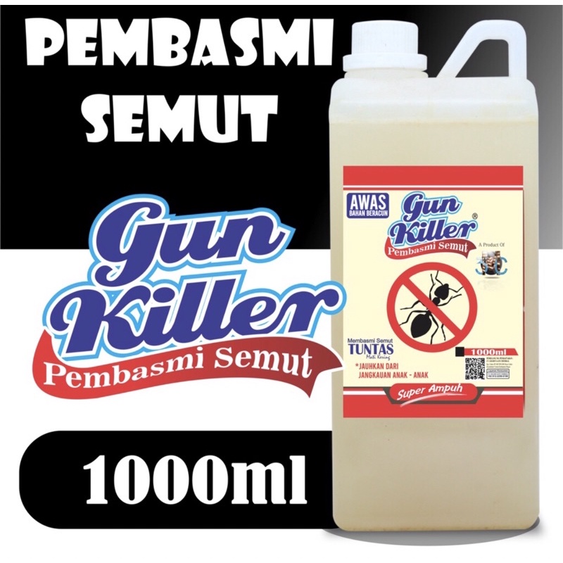 Jual obat semut paling ampuh semprot tahan lama, Gun Killer anti semut ...
