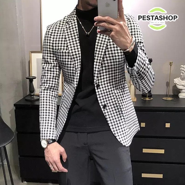 Jual Blazer Pria Keren / Blazer Milenial terbaru / Jas gaul santai / Jas berkualitas / Jas ...