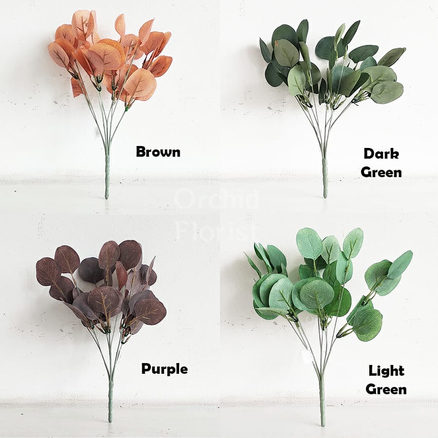Jual Daun Artificial - Daun Eucalyptus Palsu - DGR Eucalyptus Populus ...