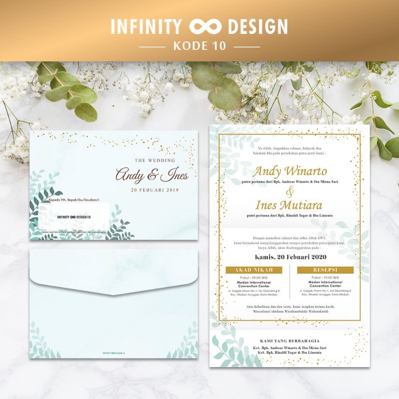 Jual POLYLIFE BLANGKO UNDANGAN 10 Undangan Nikah MEWAH TEBAL PREMIUM ...