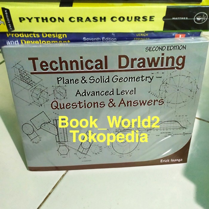 Jual JUAL Buku Technical Drawing, Plane & Solid geometry, Advanced ... Jual JUAL Buku Technical Drawing, Plane & Solid geometry, Advanced ...