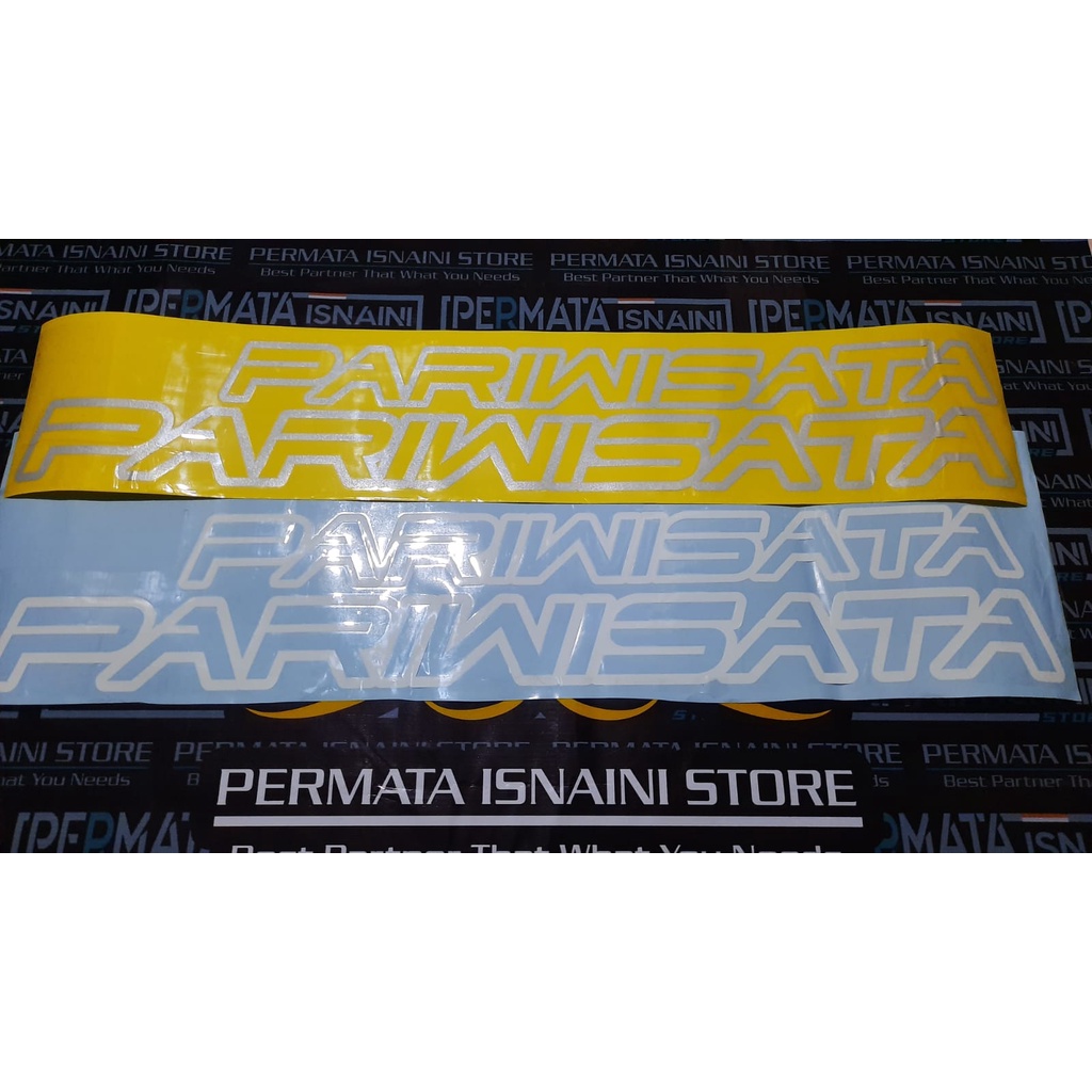 Jual Cutting Sticker Stiker BUS PARIWISATA untuk Big Bus Medium Bus ELF ...