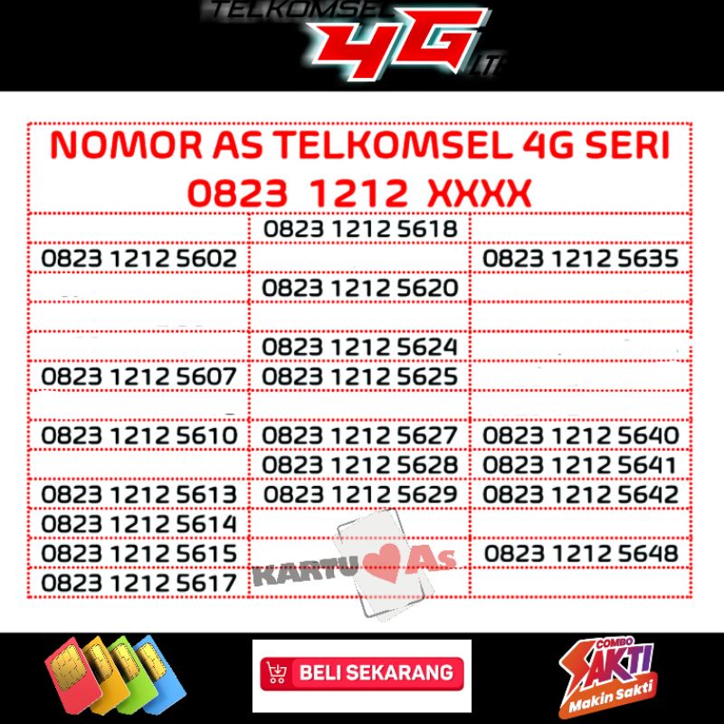 Harga Kartu AS Telkomsel Terbaru Desember 2022 |BigGo Indonesia