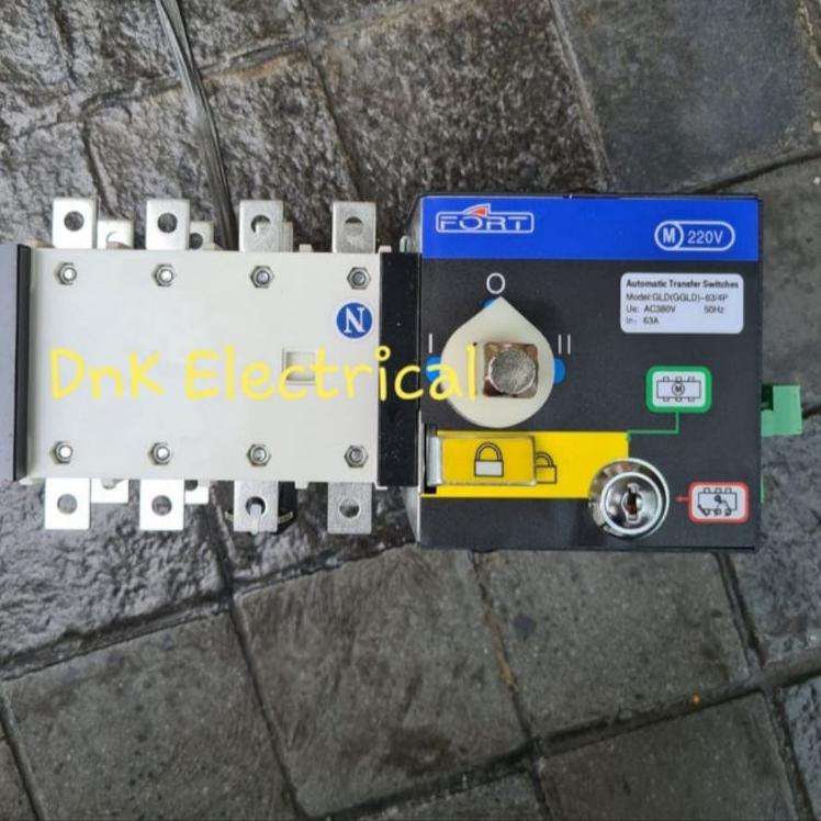 Jual CODEW2i2H--Automatic Change Over Switch/COS Motorized ATYS 4P 63A FORT GGLD-63/4 | Shopee ...
