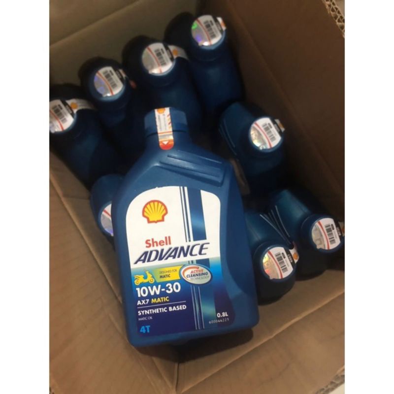 Jual OLI SHELL AX7 SCOOTER 1 LITER | Shopee Indonesia