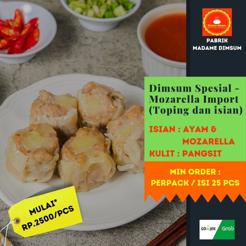 Jual (VARIAN DIMSUM MOZA) Pabrik Dimsum Frozen food !! Dimsum ayam ...