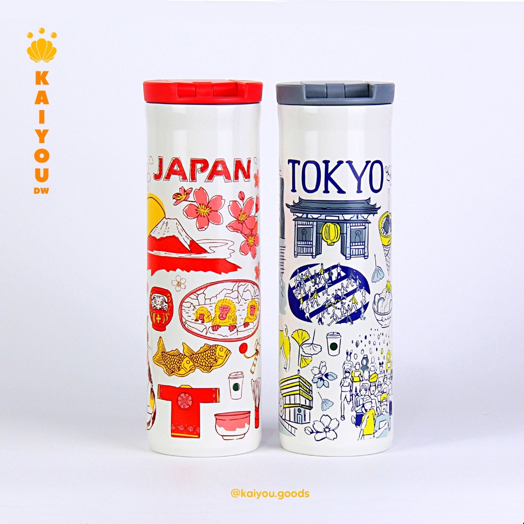 Jual Tumbler Starbuck Been There Series Stainless Bottle JAPANORI 473ml ...