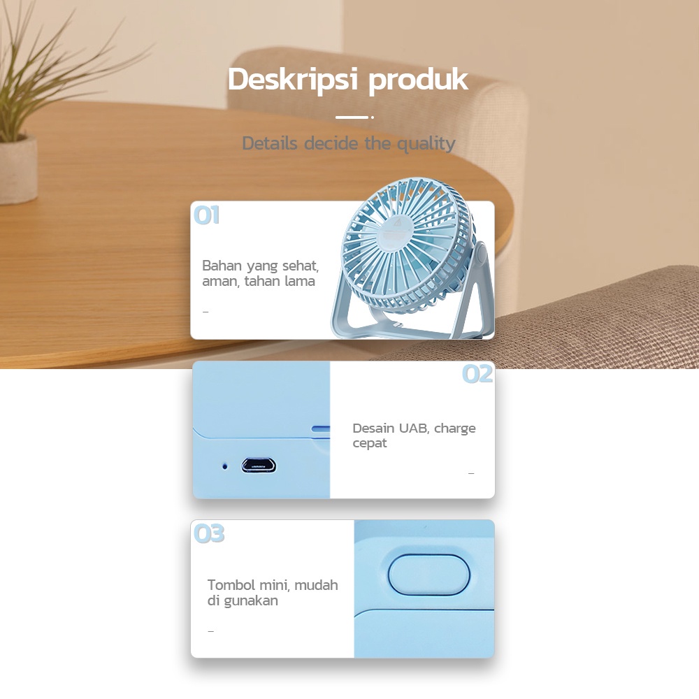 Jual Kipas Mini USB Kipas Meja Kipas | Shopee Indonesia