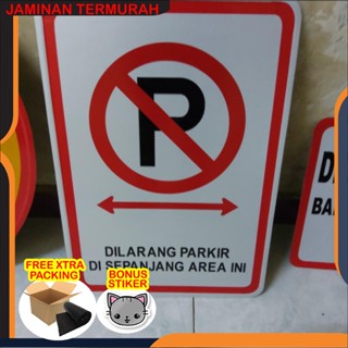 Jual Grosir Rambu parkir khusus. bisa design bebas 60cm Keren | Shopee ...