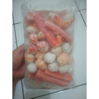 Jual Aneka Bakso seafood 1 kg mix Frozen | Shopee Indonesia