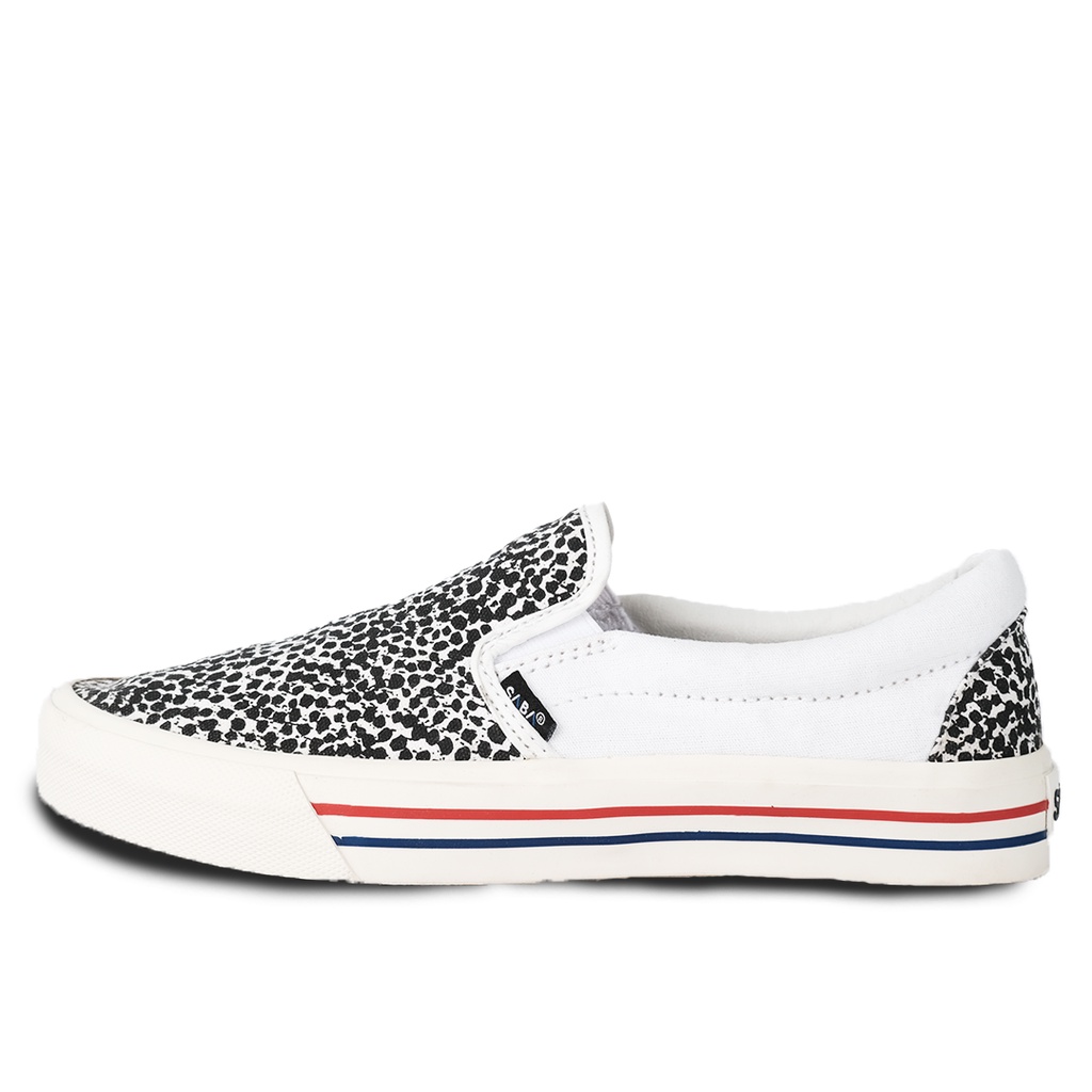 Jual SABA Leopard Slip on White - Sepatu Sneakers Casual Pria Wanita ...