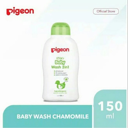 Jual Pigeon Baby Wash 2in1 Chamomile - sabun mandi bayi 150ml | Shopee ...