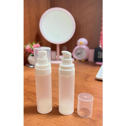 Jual Botol Airless Pump 30ML Transparan PP Botol Pump 30ML Botol Pump ...