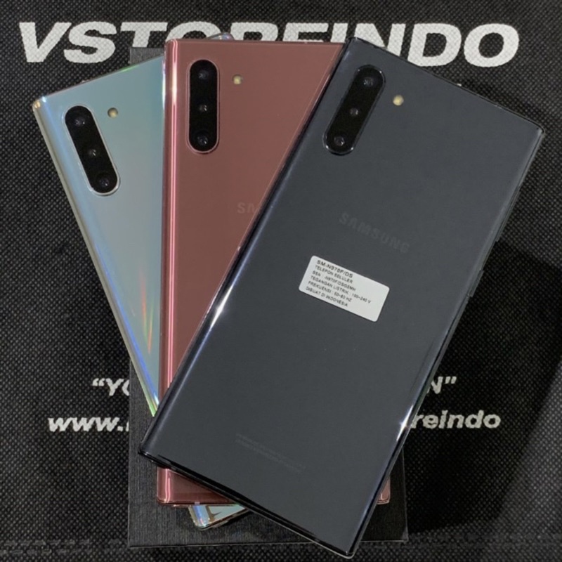 Jual Samsung Note 10 8/256 Duos Garansi Resmi SEIN Indonesia Second Bekas Ex Pemakaian Good ...