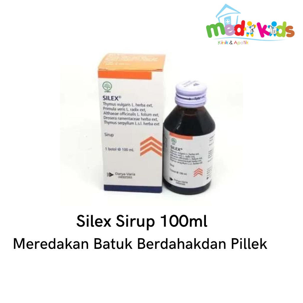 Jual Silex Syrup Silex Sirup 100ml Obat Batuk Anak Dewasa Ibu Hamil ...