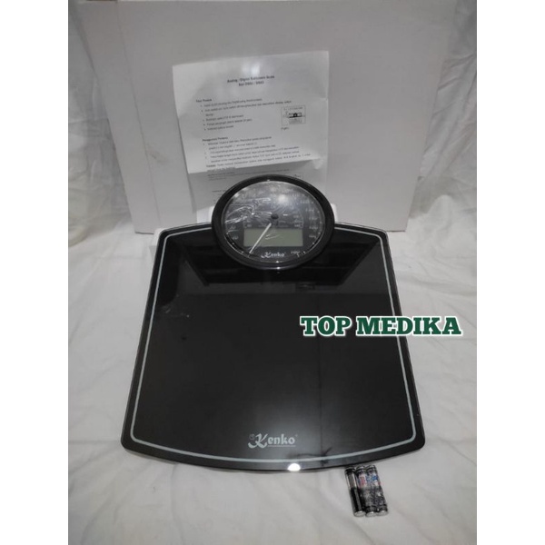 Jual Timbangan Digital Oval Analog kenko Dual Display Scale DB8338 ...