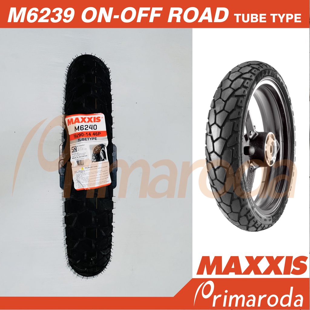 Jual Ban motor MAXXIS On-Off Road M6240 90/90 Ring 14 90/90-14 Tube ...