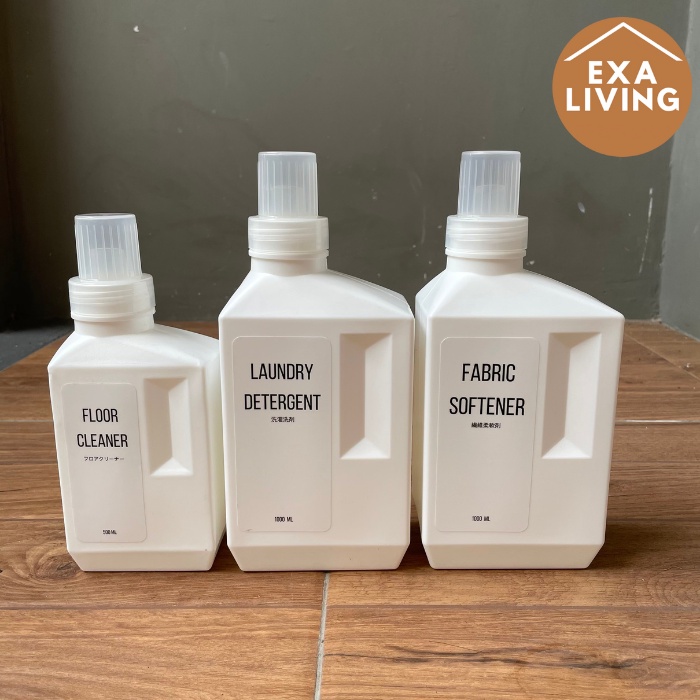 Jual Botol Refill Deterjen Cair Pewangi Pakaian Softener Botol ...