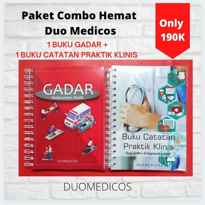 Jual Buku Kedokteran Promo!!! Paket Combo Buku Praktik Klinis + Buku Gadar | Shopee Indonesia