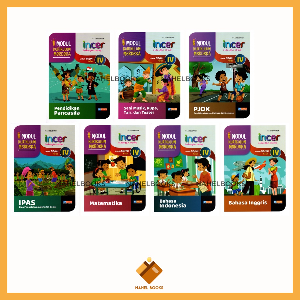 Jual BUKU INCER MODUL KURIKULUM MERDEKA SD KELAS 4 | Shopee Indonesia