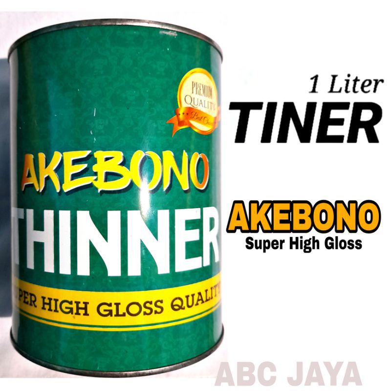 Jual Thinner Akebono 1Liter Super High Gloss ND HG A Spesial Thiner ...