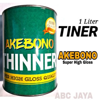 Jual Thinner Akebono 1Liter Super High Gloss ND HG A Spesial Thiner Tiner Campuran Cat Kualitas ...