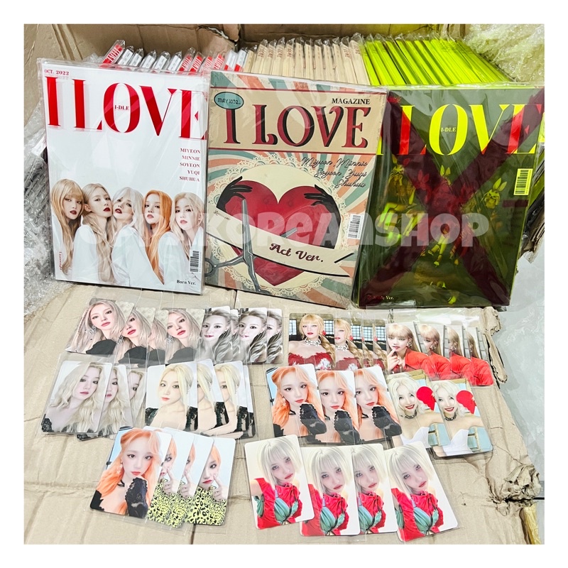 Jual [READY] Album (G)I-DLE Gidle I Love NXDE MURAH + POB KTOWN ...