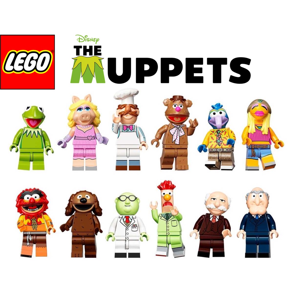 Jual LEGO Minifigures Series The Muppets - Minifigure Seri Fullset of ...