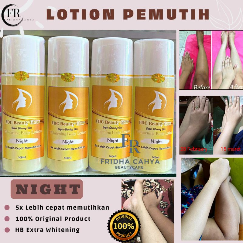 Jual NEW !!! HB WHITENING ORIGINAL LOTION PEMUTIH BADAN 50x LEBIH CEPAT | Shopee Indonesia