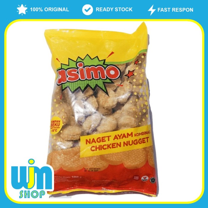 Jual Asimo Naget Coin 1kg Chicken Nugget WJM Makassar | Shopee Indonesia