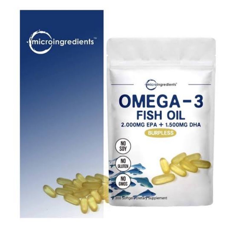 Jual Microingredients Omega 3 Fish Oil 300Softgel Micro Ingredients ...