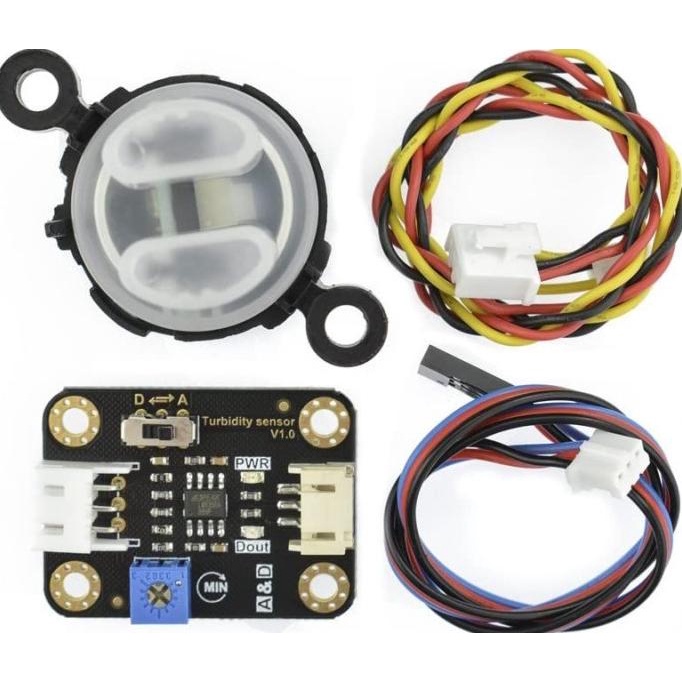 Jual Gravity Analog Turbidity Sensor For Arduino - Water Quality by DFRobot | Shopee Indonesia