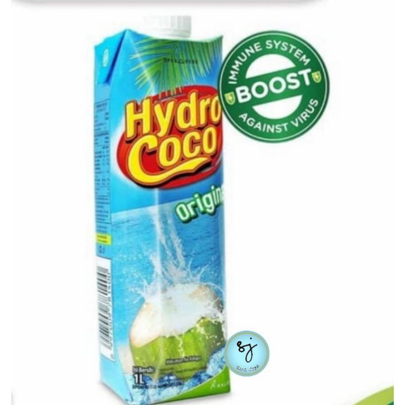 Jual PROMO hydro coco / air kelapa asli kemasan 1 Liter | Shopee Indonesia