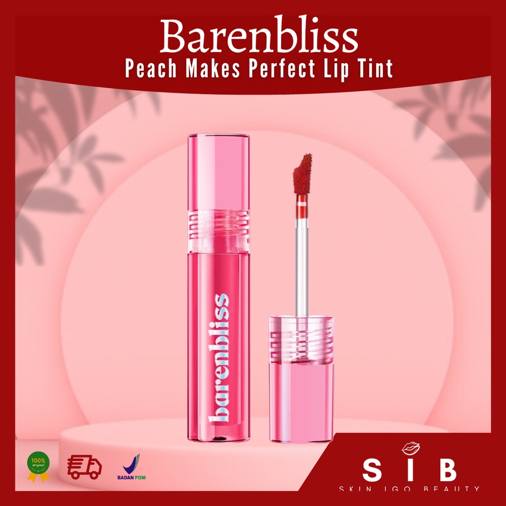 Jual Barenbliss Peach Makes Perfect Lip Tint Korea 24H Moisturizing ...