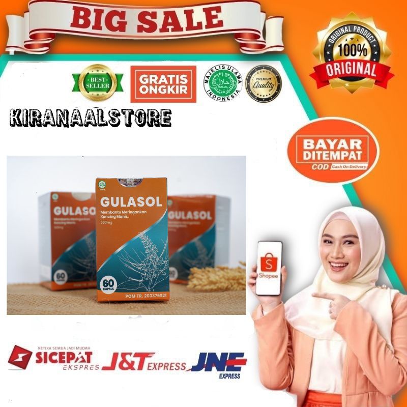 Jual Gulasol asli obat diabetes insulin gula darah kencing manis ...