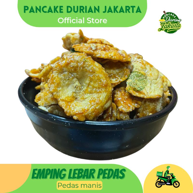 Jual Snack - Emping Lebar Pedas/Manis 100gr | Shopee Indonesia