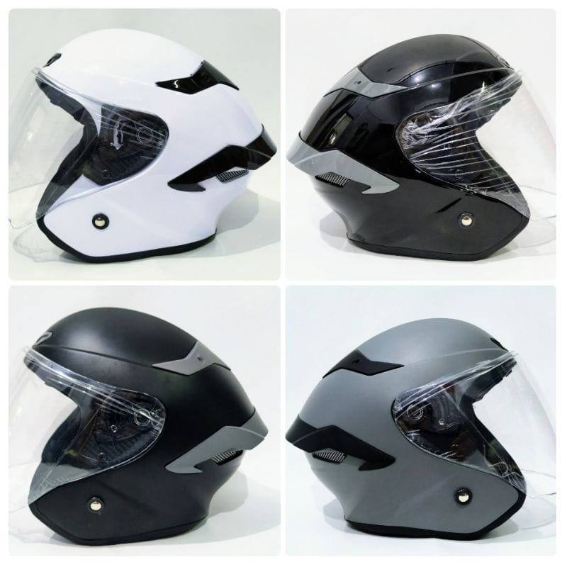 Jual HELM TTC PANDORA HALF FACE ARL free box | Shopee Indonesia
