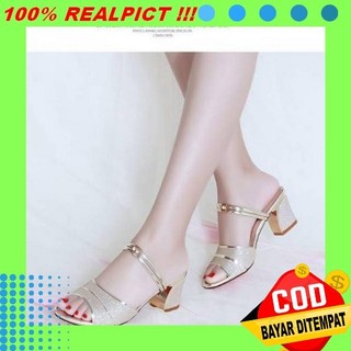 Jual Highils Korean Style Hils Cewek Murah Heals Remaja Kekinian Heels ...