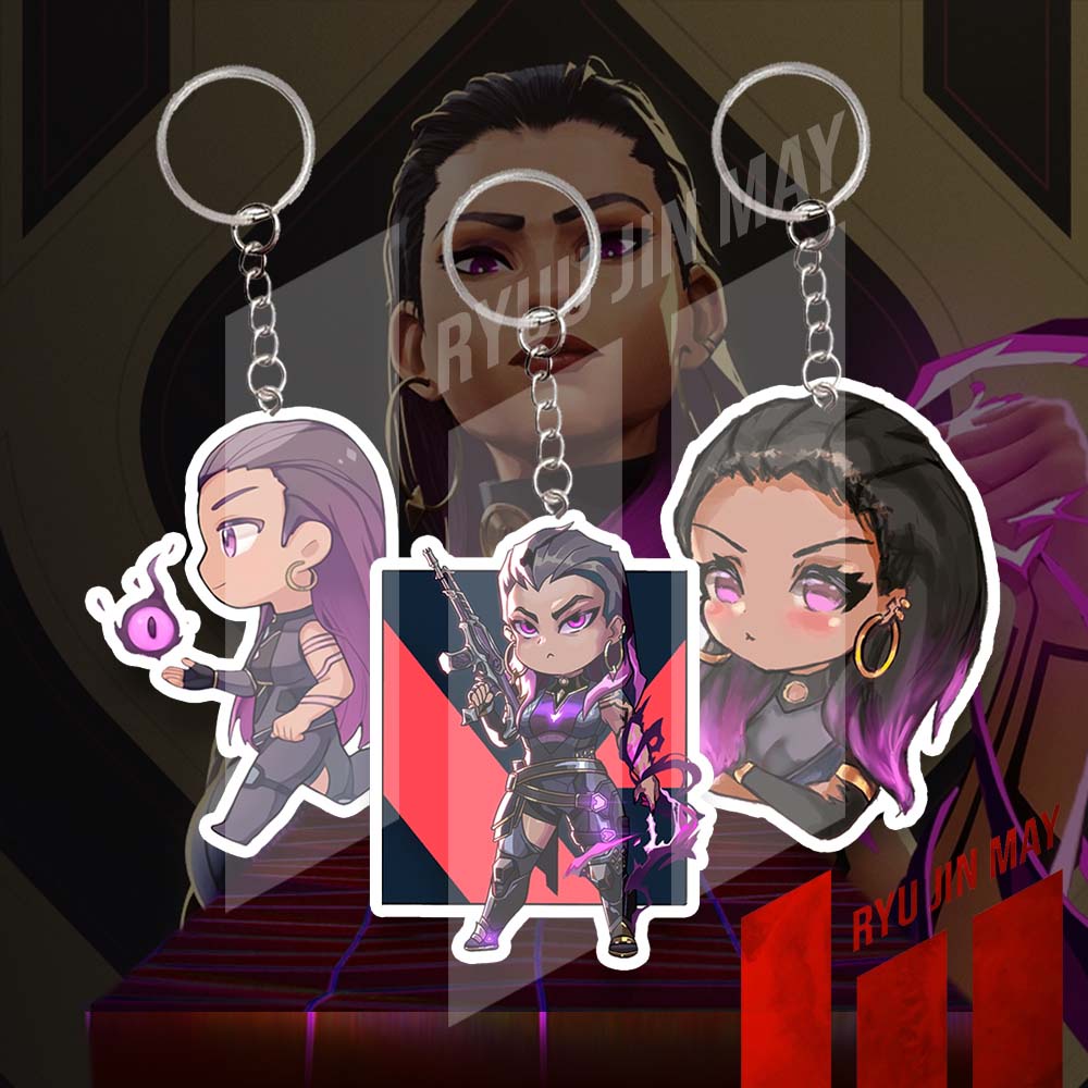 Jual Gantungan Kunci / Keychain / Gantungan HP - Valorant - Reyna ...