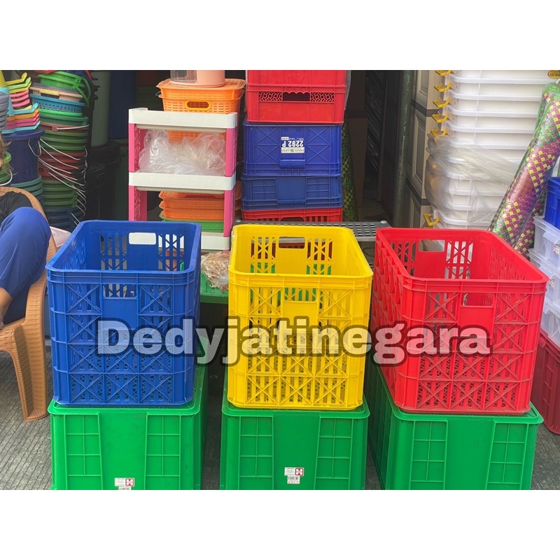 Jual Keranjang Industri Rabbit 3309 / Container Box Industri Berlubang ...