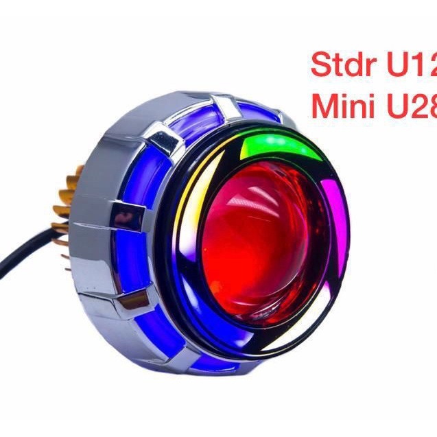 Jual lampu projie projector mini led depan utama motor 2.5inch ...