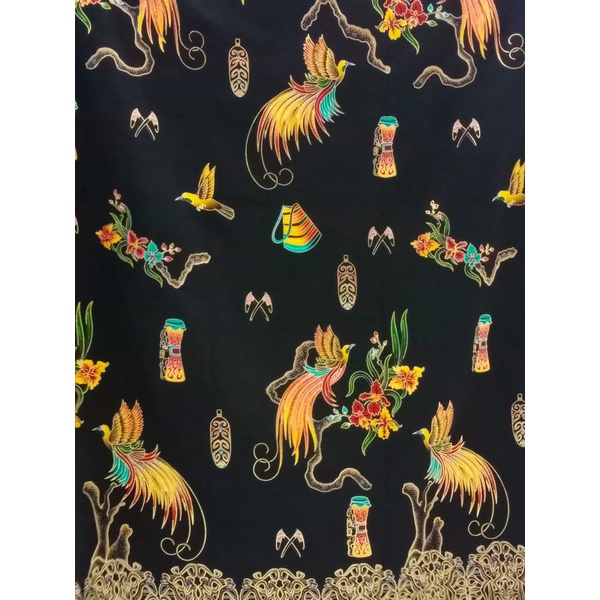 Jual Kain Batik Noken Papua Tisu Halus Premium | Shopee Indonesia