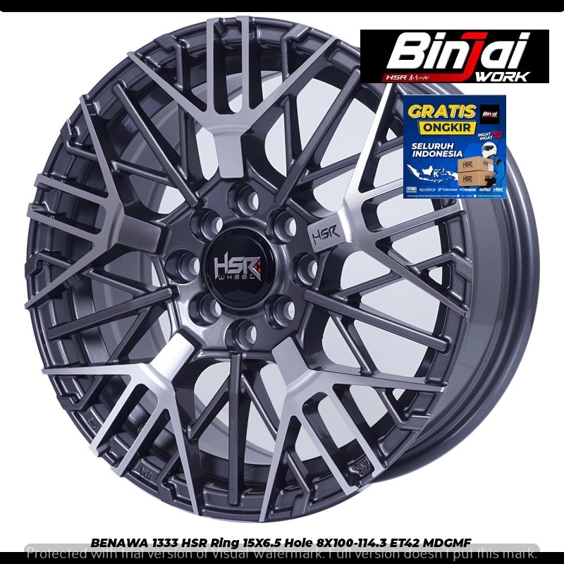 Jual Velg Mobil R15 buat Avanza, Xenia, Wuling Air Ev, Jazz, Brio Ring 15 - pelek Rally Look ...