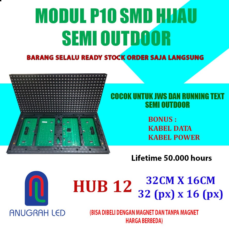 Jual PANEL LED MODUL P10 SMD HIJAU SEMI OUTDOOR/INDOOR | Shopee Indonesia Jual PANEL LED MODUL P10 SMD HIJAU SEMI OUTDOOR/INDOOR | Shopee Indonesia