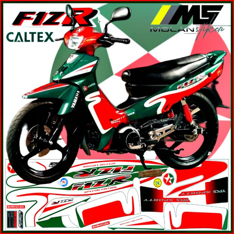 Jual Decal Sticker Striping Variasi Motif Ori F1ZR CALTEX /Yamaha F1ZR ...