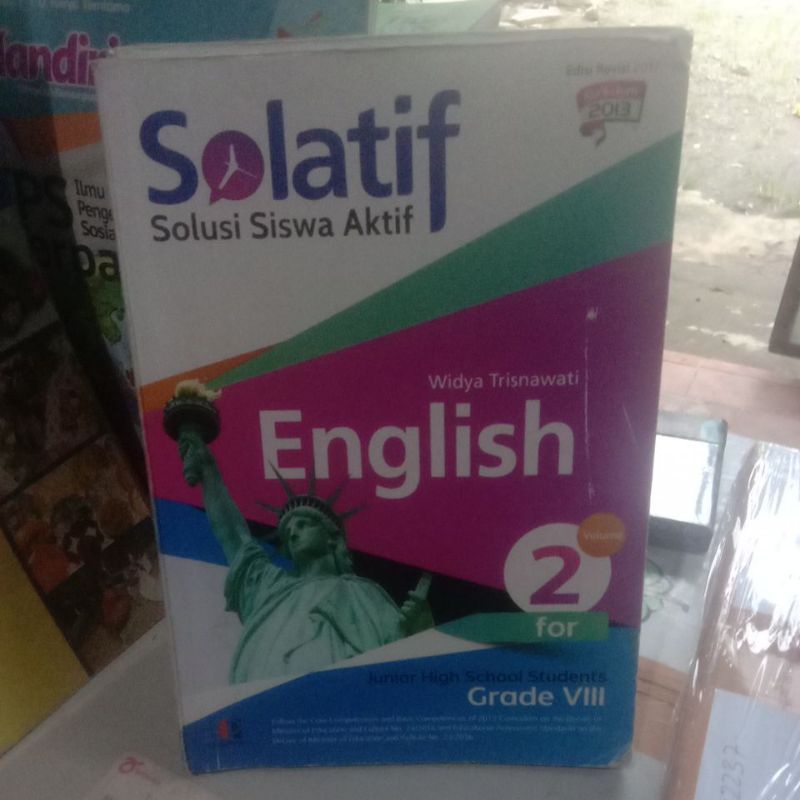 Jual buku solatif bahasa inggris/English kelas VIII/8/2 Media prestasi ...