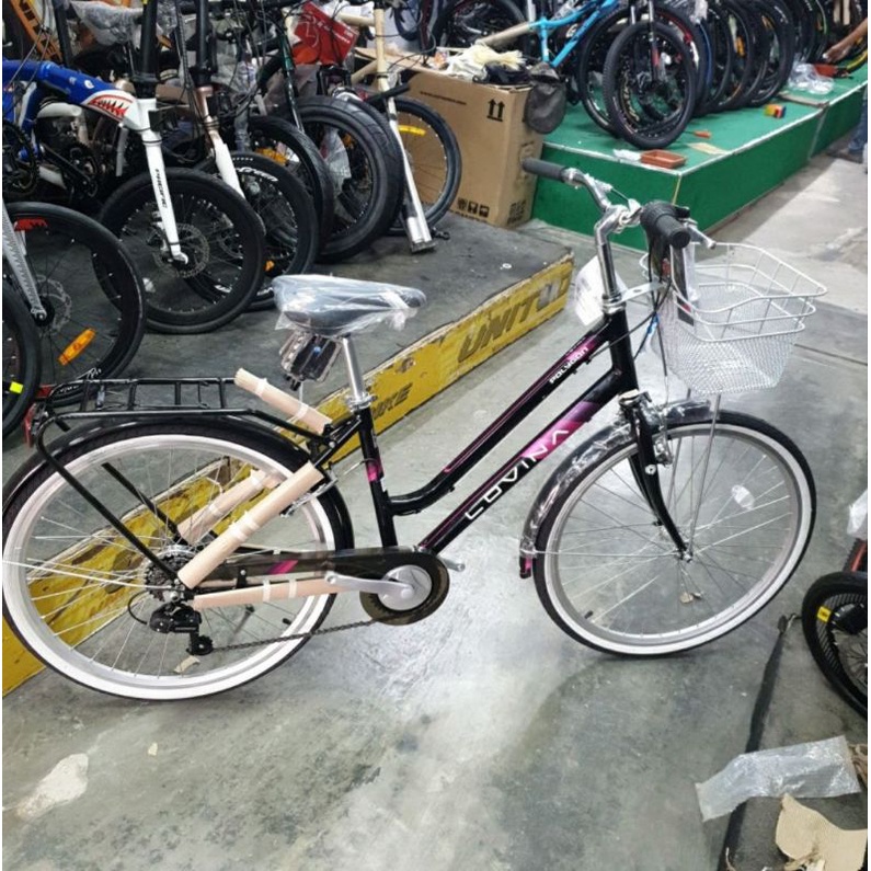 Jual Sepeda Keranjang POLYGON LOVINA Ukuran 26 Inch Alloy | Shopee ...