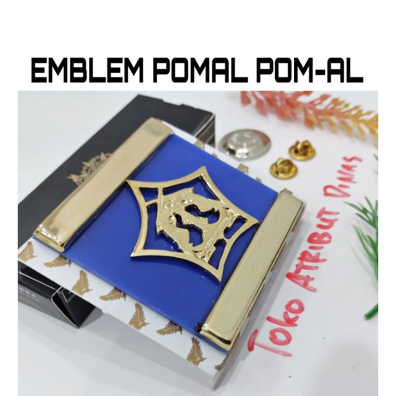 Jual Emblem Baret Pomal - Emblem POM AL | Shopee Indonesia
